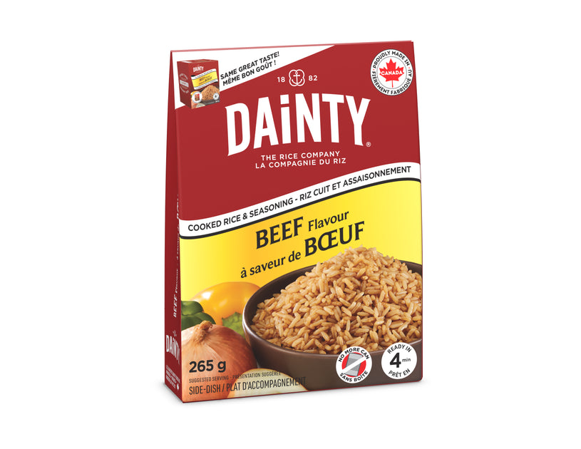 12X - Beef Flavour Rice | Les Aliments Dainty Foods